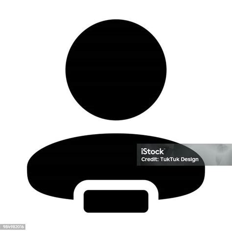 사람 아이콘 벡터 남성 플랫 컬러 문양 그림에서 사용자 사람 프로필 아바타 마이너스 기호 제거 감독에 대한 스톡 벡터 아트 및