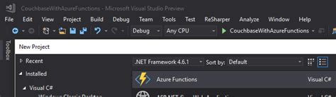Azure Functions With Couchbase Server The Couchbase Blog
