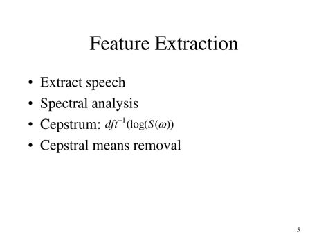 Ppt Robust Hmm Classification Schemes For Speaker Recognition Using