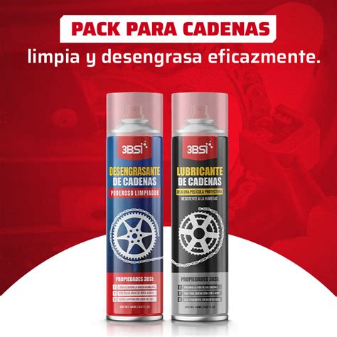 Ripley Lubricantes 3bsi De Cadenas Spray X 440 Ml Desengrasante De