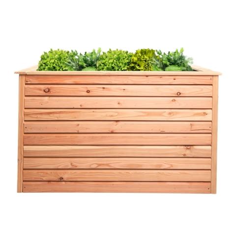 Hochbeet Lärche Rhombus XXL Mega Holz
