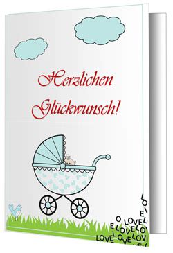 Word Kostenlose Glückwunschkarten zur Geburt Office Lernen