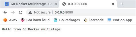 Optimize Golang Docker Images Multi Stage Build Golinuxcloud