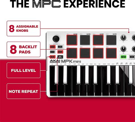 Akai MPK Mini MK2 White Buy Best Price In UAE Dubai Abu Dhabi Sharjah