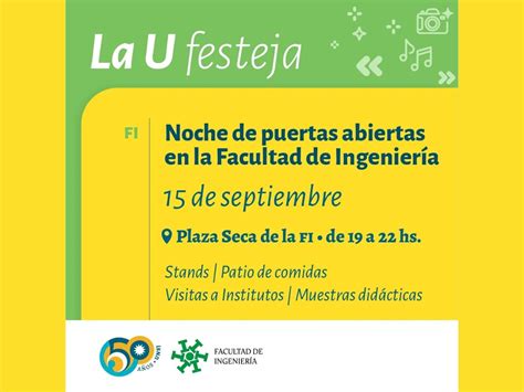 Universidad Nacional de San Juan Ingeniería celebra los 50 años de la