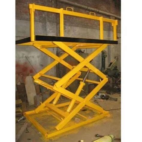 Hydraulic Mild Steel Loading Unloading Lift At ₹ 220000 In Faridabad Id 2855641831662