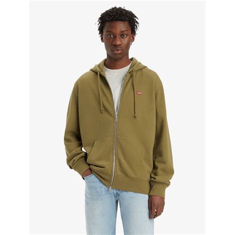 Levis New Original Zip Up Hoodie Mens Knitwear Oandc Butcher