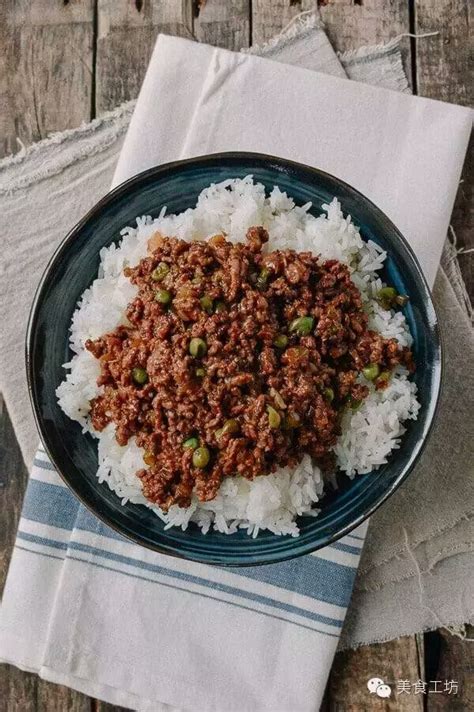 肉末盖饭 半斤牛肉末 1个洋葱切丁 堆糖美图壁纸兴趣社区