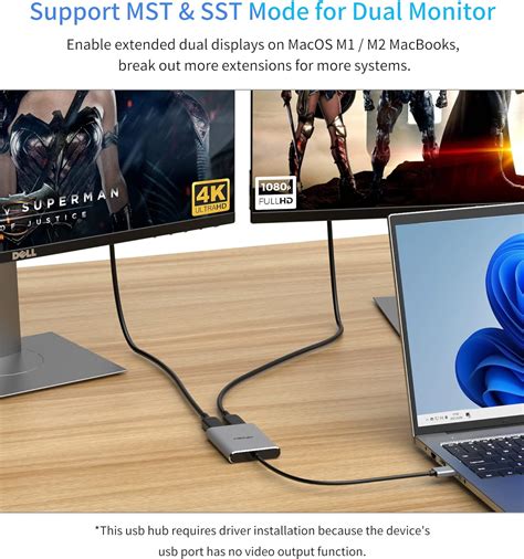 Buy Fairikabe Usb 30 To Hdmi Adapter 4k 30hz Usb To Dual Hdmi