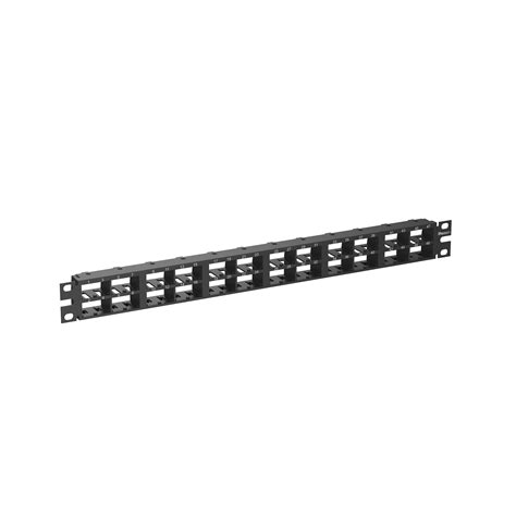 Panduit CPP48HDVNSWBL Patch Panel 48 Port Modular Hd Black Gordon Electric Supply Inc