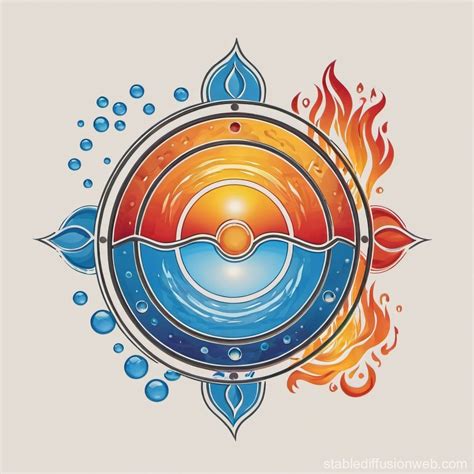 Multi Element Symbol Design Stable Diffusion Online