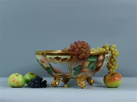 Винтаж Старинная чаша Limoges France в интернет магазине Ярмарка Мастеров по цене 70000