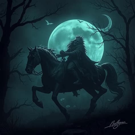 The Dullahan The Headless Horseman And The Celtic Troll Mythology