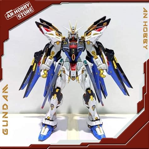 Assembly Model Ko Mgex Strike Freedom 1 100 With Water Base And