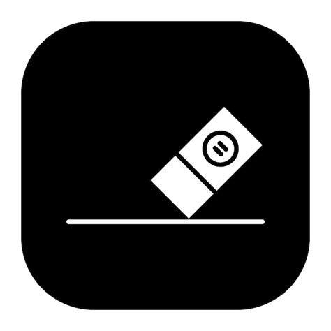 Premium Vector Eraser Vector Illustration