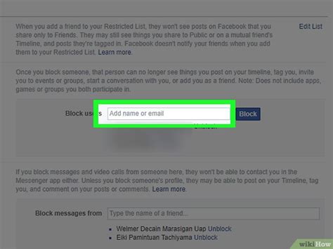 Cómo bloquear personas en Facebook con imágenes
