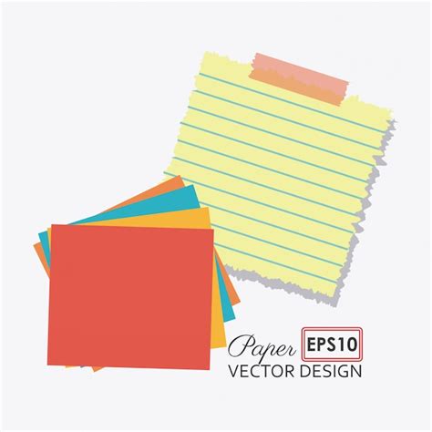 Premium Vector Paper Notes And Sheets