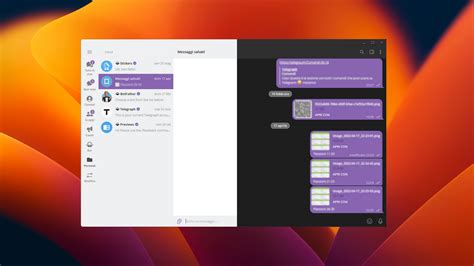 Macos Purple Telegram Desktop Theme By Paoloc95 On Deviantart