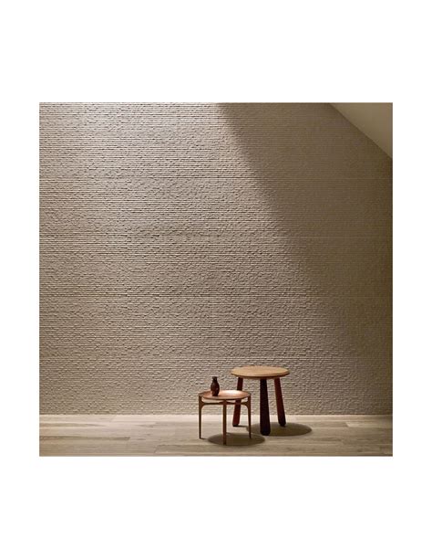 Marazzi Stone Art Taupe Str Woodcut 3d 40x120 M01a Quaranta Ceramiche