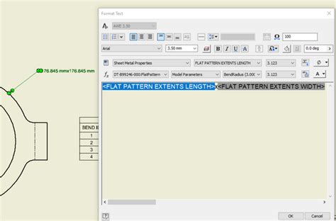 solved export flat pattern properties autodesk community