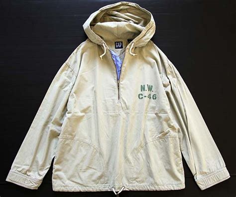 90s Gapギャップ プルオーバー コットンパーカー L Sixpacjoe Web Shop