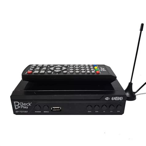 decodificador tdt dvt2 incluye antena beck play bp tdt097 general