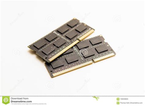 Ram Random Access Memory Upgrade Cards For Computer Or Laptop Stock