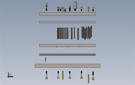 钣金模具（自行车螺母扳手）solidworks 2016模型图纸免费下载 懒石网