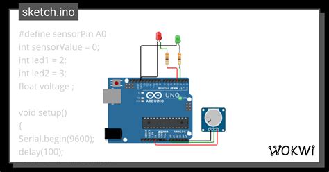 Ledpotenciometro Wokwi Esp32 Stm32 Arduino Simulator