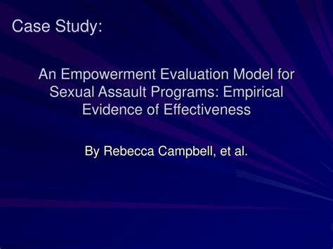 PPT Empowerment Evaluation PowerPoint Presentation Free Download ID 702347