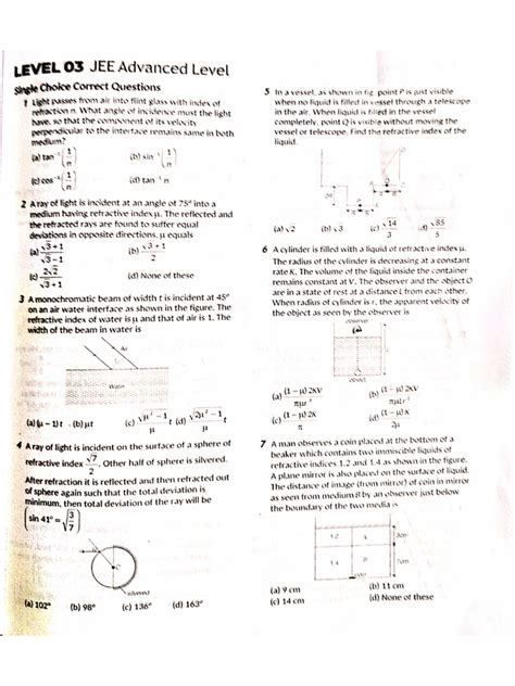 Refraction Level 3 Pdf