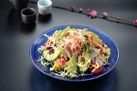 芒果蟹柳沙拉 中国菜系 食品餐饮 摄影素材 汇图网www huitu