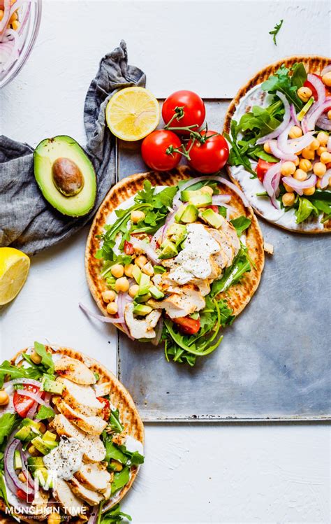 Easy Grilled Chicken Pita Recipe Munchkin Time