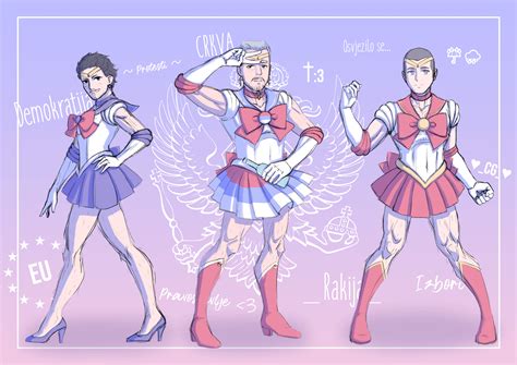 Montenegro Politicians Sailor Moon Parody Rsqvrltastic