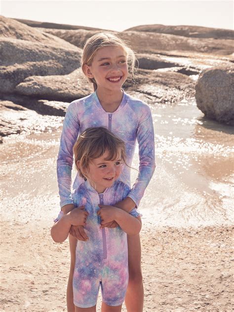 Buy Sparkle Long Sleeved Sunsafe Swimsuit 3 16yrs From The Next Uk