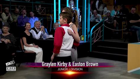 Graylen Kirby And Easton Brown National Shag Dance Championship 2020