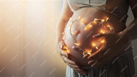 Premium Photo Beautiful Pregnant Belly
