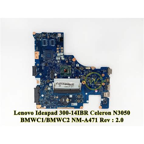 Jual Mainboard Motherboard Mobo Laptop Lenovo Ideapad 300 14ibr Celeron N3050 Series Shopee