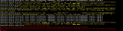 Loader Error Error 1265 Data Truncated · Issue 7985 · Pingcaptidb