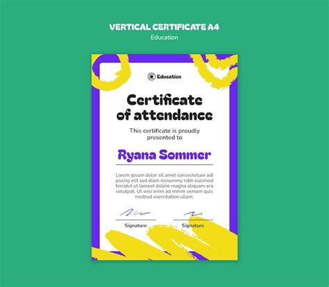Page 2 Computer Certificate Psd 4 000 High Quality Free Psd