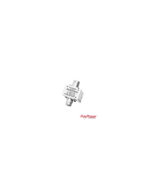 Protector Rf Coaxial Para 15 A 700 Mhz Con Conectores N Hembra En