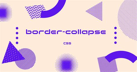 Css Border Collapse Html Css