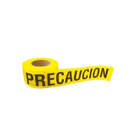 Cinta Precaución