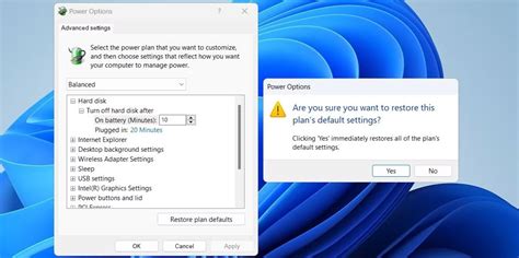 Cách reset power plan về mặc định trong Windows QuanTriMang