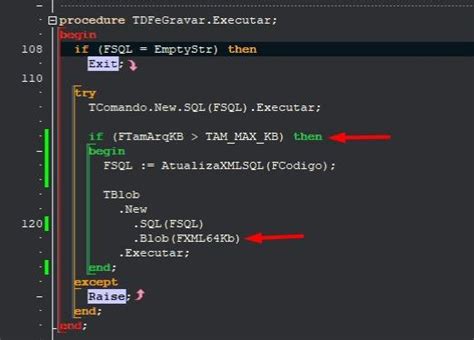Erro Ao Gravar Xml No Firebird 30 Campo Blob Banco De Dados