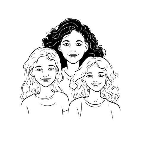Boceto Dibujado A Mano Arte De Una Sola Línea Para Colorear Página