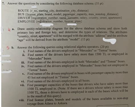 Solved Answer The Questions By Considering The Following Chegg