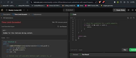 Abhay Vishwakarma On Linkedin Contest Leetcodeweeklycontest