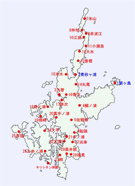 教会巡り 地図