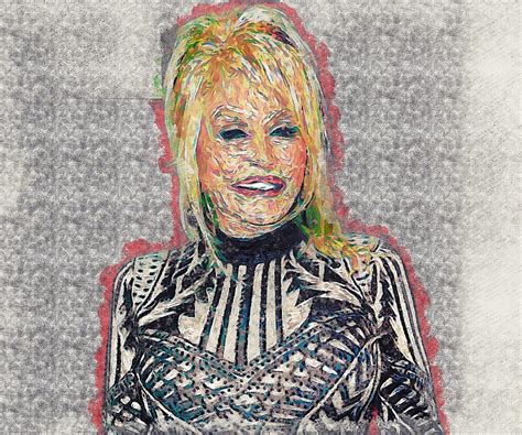 Celebrity Dolly Parton Mixed Media By Emilio Nolan Fine Art America